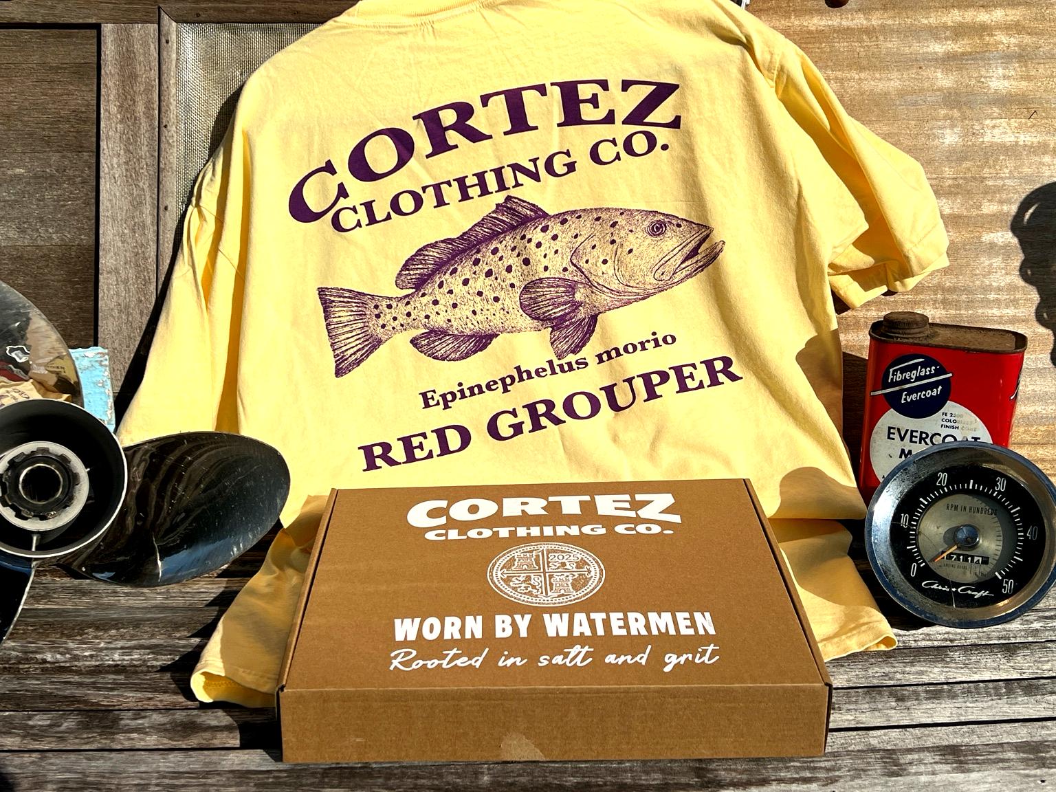 LONG SLEEVE The Red Grouper Tee Shirt – Cortez Clothing Company
